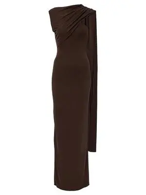 AYA MUSE Cedar Draped Maxi Dress