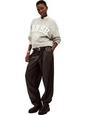 Ba&sh Benjamin Two-tone Sweatshirt - Gray