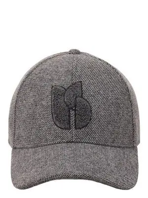 Ba&sh Ba&sh Hugo Embroidered Baseball Cap Gray