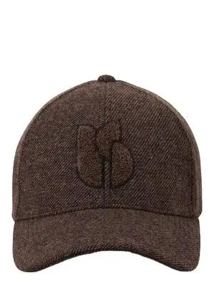 Ba&sh Embroidered Baseball Cap - Brown