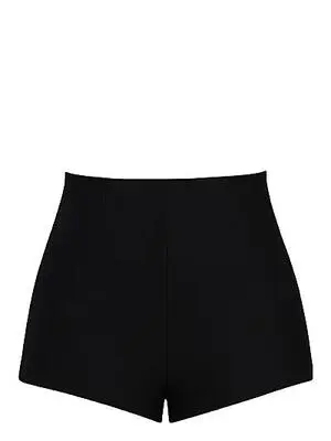 House Of Cb Stretch-jersey Shorts - Black