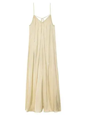 Zadig&Voltaire V-neck Sleeveless Maxi Dress - Blond