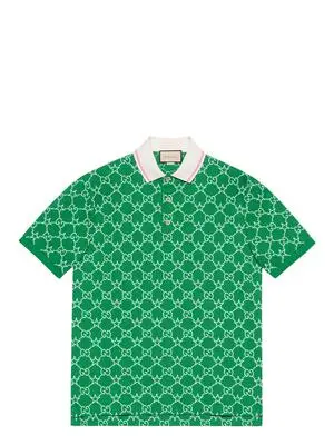 Gucci Stretch Cotton Polo - Green