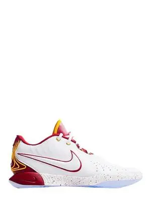 Nike Lebron 21 'usc Home' Pe Sneakers - White