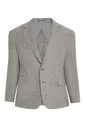 Ralph Lauren Houndstooth Two-button Sport Coat - Grey