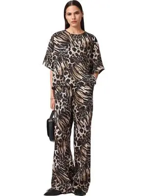 ALLSAINTS Charli Linen Blend Pants