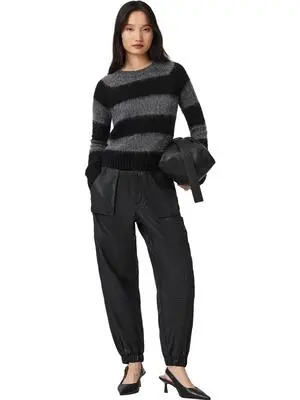 ALLSAINTS Mila Tapered Cargo Pants - Black