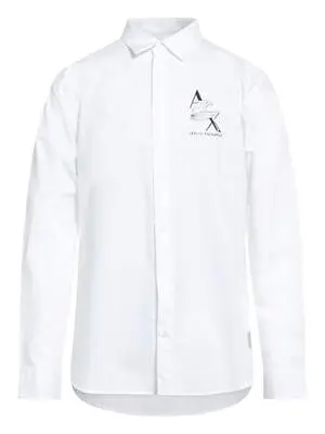 Armani Exchange Shirt Size Cotton - White