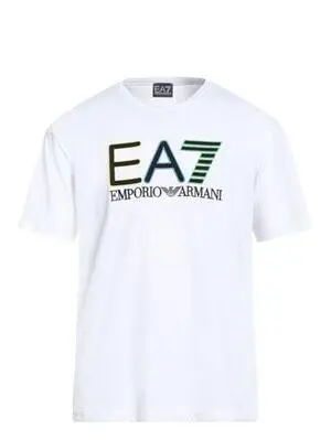 EA7 T-shirt Size Cotton - White