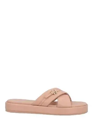 GIANVITO ROSSI Leather Sandals - Pink