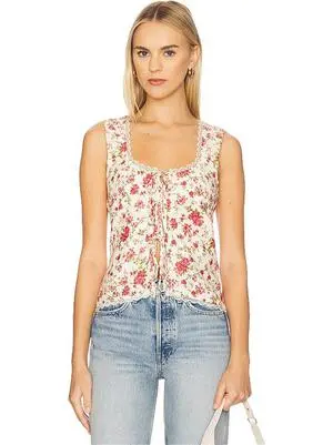 Show Me Your Mumu Mimi Top - Southern Roses