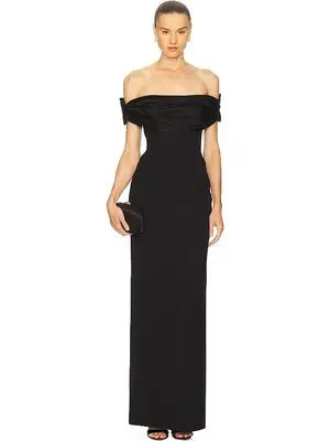 THE NEW ARRIVALS ILKYAZ OZEL Livia Maxi Dress - Chez Castel