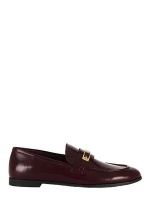 Jeffrey Campbell Loafed Loafer - Wine & Gold