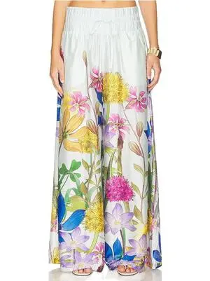 MUMA WORLD In The Wide Leg Pants - Garden