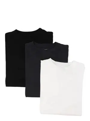 JIL SANDER Logo-patch T-shirt - Black