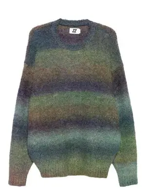 Izzue Gradient-dyed Jumper - Green