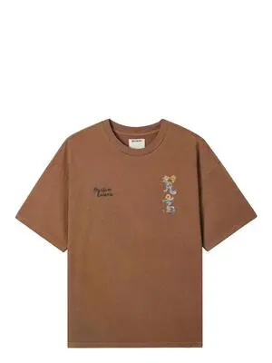 MUSIUM DIV. Cotton T-shirt - Brown