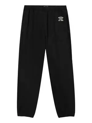 Izzue Elasticated-cuff Track Pants - Black