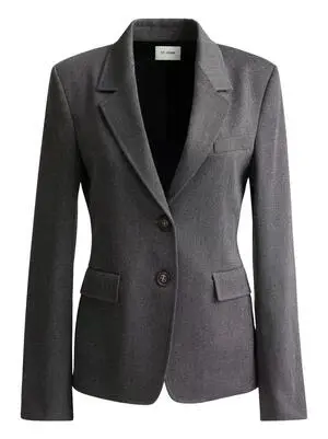 St. John Single-breasted Blazer - Grey