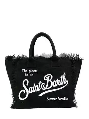 MC2 SAINT BARTH Vanity Tote Bag Black