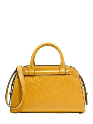 Cole Haan Small Catherine Leather Satchel Honey