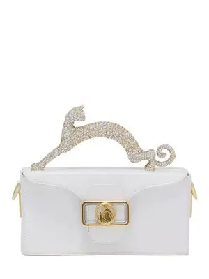 LANVIN Pencil Cat Mini Bag - White