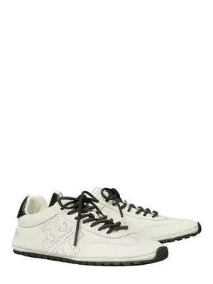 Tory Burch Field Sneaker - Blanc/blanc/perfect Black