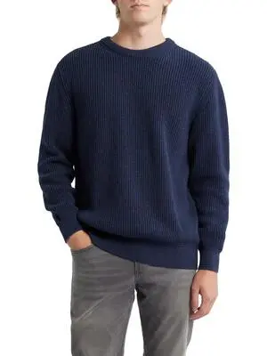 ALEX CRANE Bay Organic Cotton Sweater - Indigo