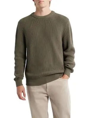 ALEX CRANE Bay Organic Cotton Sweater - Pine
