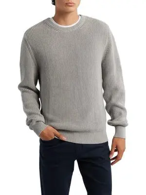 ALEX CRANE Bay Organic Cotton Sweater - Steel