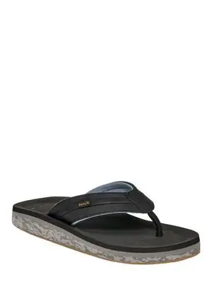 Sanuk Tiderush Flip Flop - Black