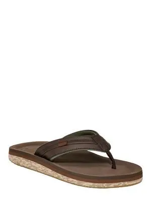 Sanuk Tiderush Flip Flop - Dark Brown
