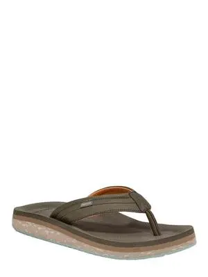Sanuk Tiderush Flip Flop Olive