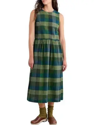 SEASALT CORNWALL Sleeveless Organic Cotton Maxi Dress - Trystan Multi