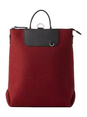 GRAF LANTZ Bedford Merino Wool Backpack - Cherry