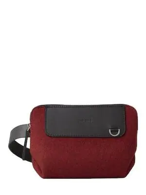 GRAF LANTZ Bedford Merino Wool Belt Bag - Cherry