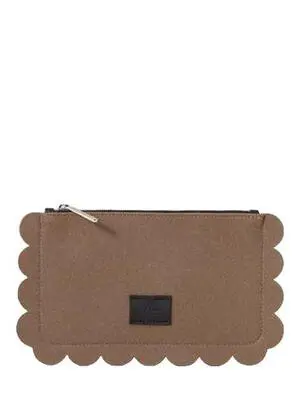 GRAF LANTZ Deco Edge Merino Wool Pouch - Cumin