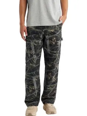 PACSUN Briggs Camo Baggy Jeans - Camouflage