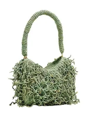 Sarah'S Bag Spaghetti Shoulder Bag - Light Green