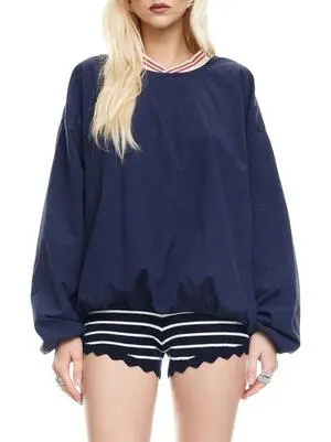 Lioness Sweetness Track Top - Navy