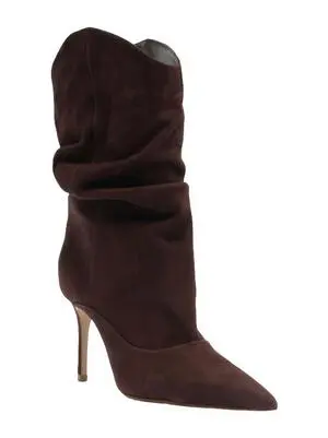 Schutz Slouch Pointed Toe Boots - Maplewood
