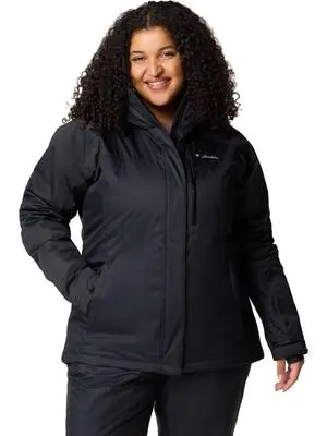 Columbia Insulated Ski Jacket - Black, Black Dobby