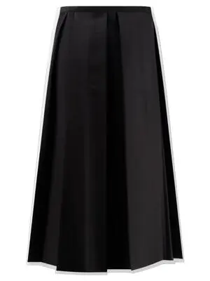 TOTEME Wool And Silk Midi Dress - Black