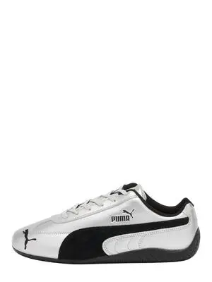 PUMA Speedcat Metallic Sneakers - Silver/black