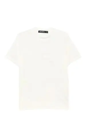 Karl Lagerfeld Ikon-print T-shirt - Neutrals