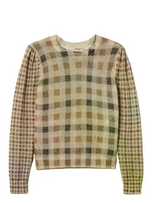 TWINSET Check-print Sweater - Neutrals