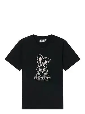 CHOCOOLATE Cotton T-shirt - Black