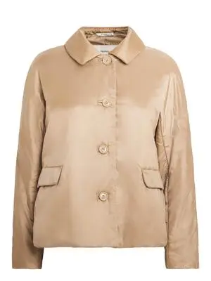 Max Mara The Cube Collared Jacket - Beige