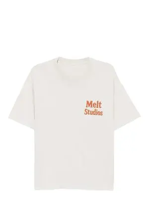 MELT Logo-print Cotton T-shirt