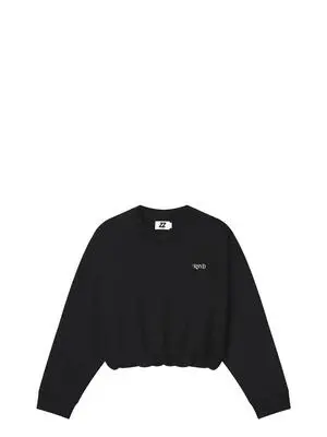 Izzue Embroidered Sweatshirt - Black